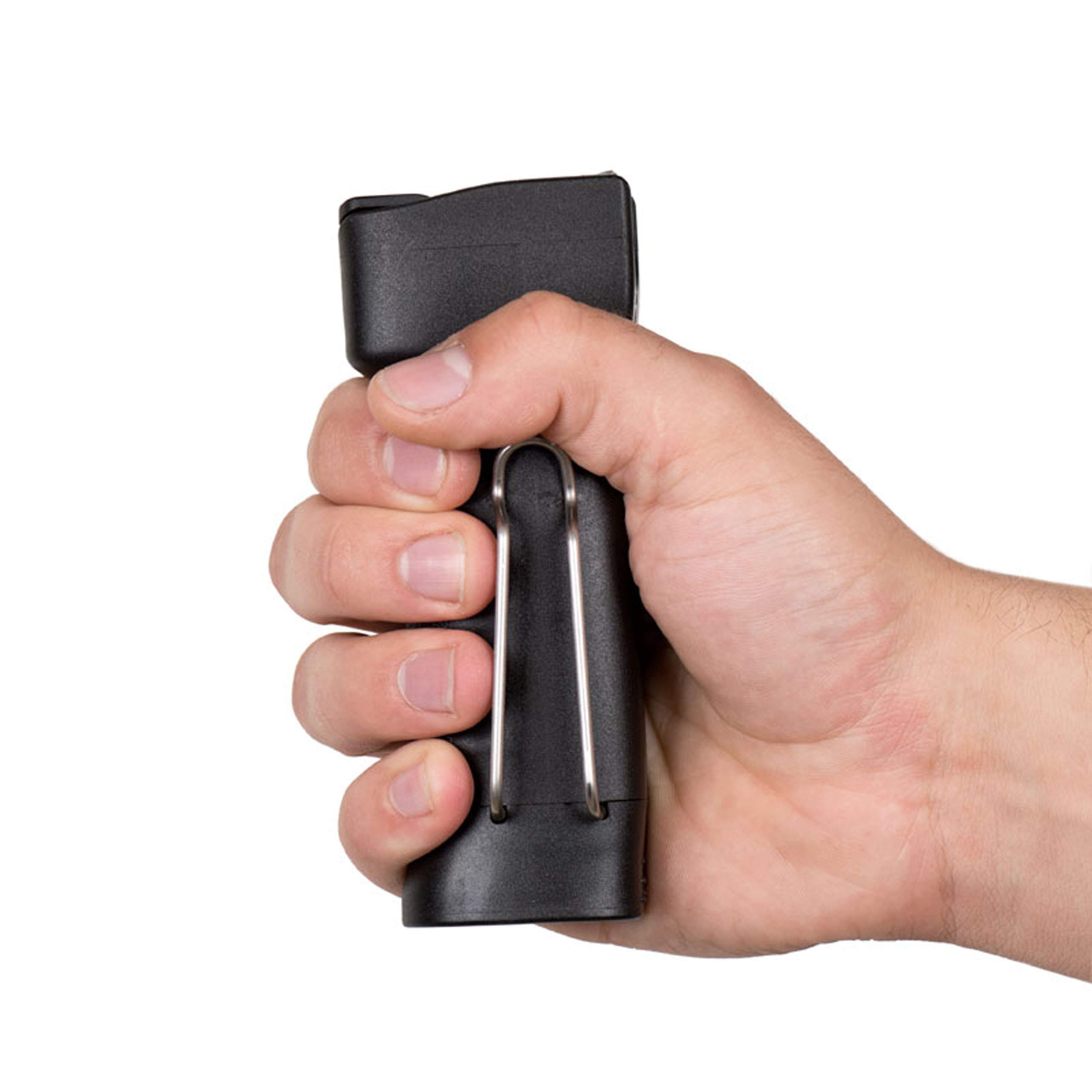 SABRE Ruger Tactical Model with Pepper Spray & Practice Spray, Black