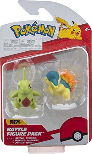 Pokemon Battle Figure Pack - Larvitar + Cyndaquil