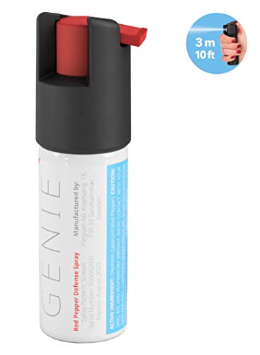 PLEGIUM Pepper Spray for Self Defense β Maximum Strength with UV Dye, Compact, Easy to Hold, 10-Foot Range