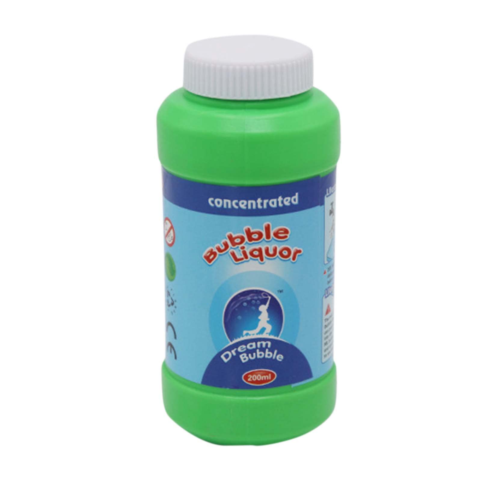 npkgvia Solution Wedding Bubble Blower Supplies Bubble 200ml Supplies Water Bubble Toy Juice Liquid Bubble Soap Bable Toy Little Boy Age 2-4 (Multicolor, One Size)