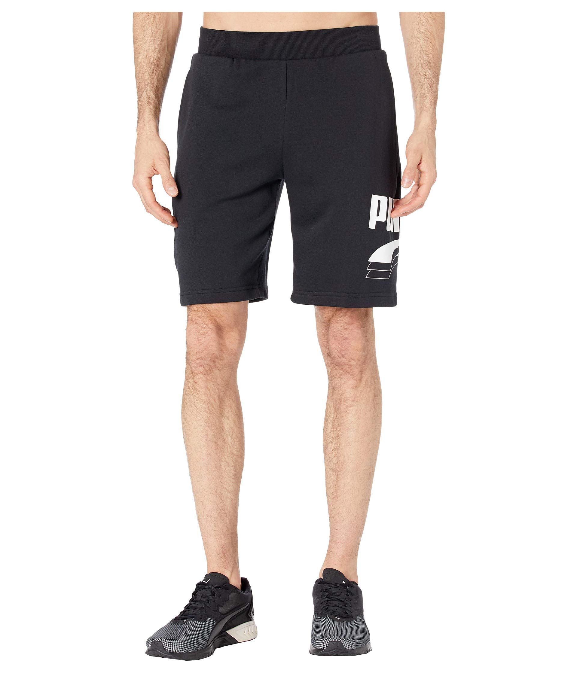 PUMA Men's Rebel Bold 9" Shorts, Black, S