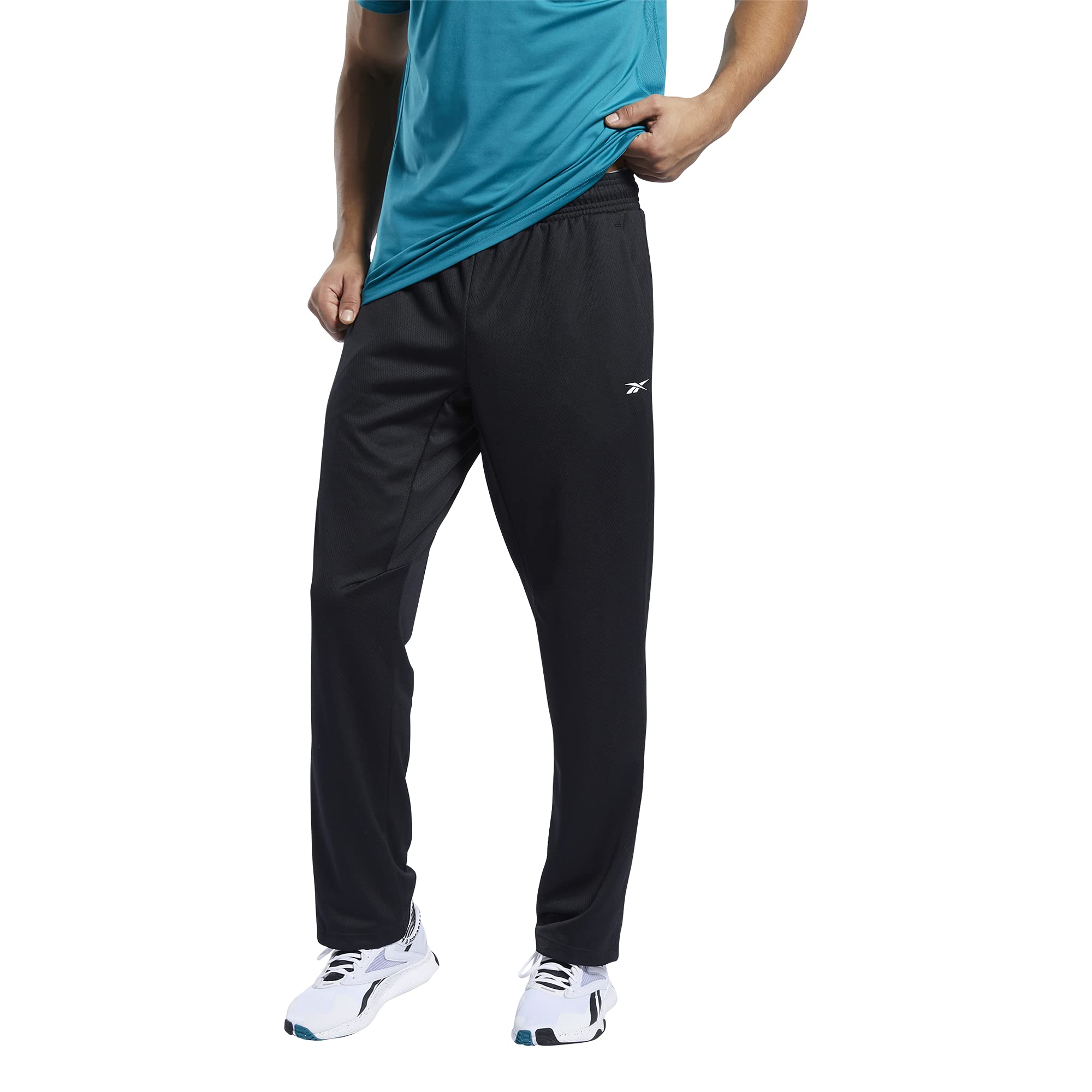 Reebok Workout Ready Knit Pant, Black, Large