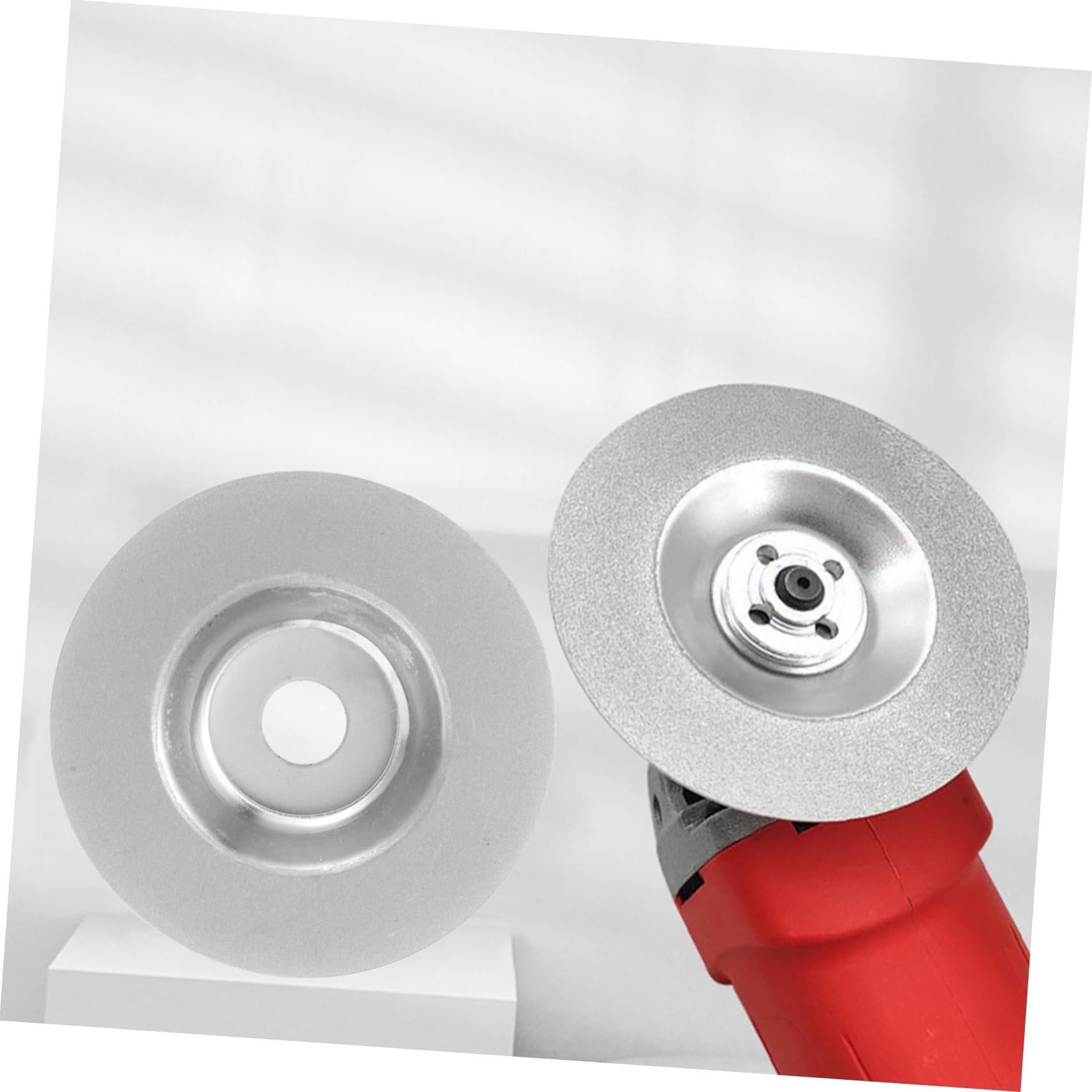 Mobestech 4pcs Angle Whetstone Waterstone Cutter Sharpening Stump Angle Cutting Disc Stump Remover Hand Wisking Tool Electric Sanding Wheel Diamond Multipurpose Blade
