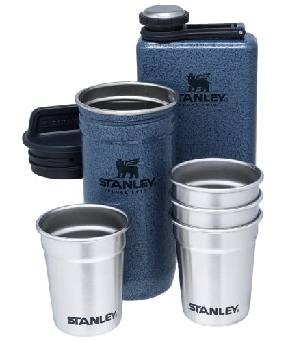 STANLEY Adventure Pre-Party Shot Glass + Flask Set