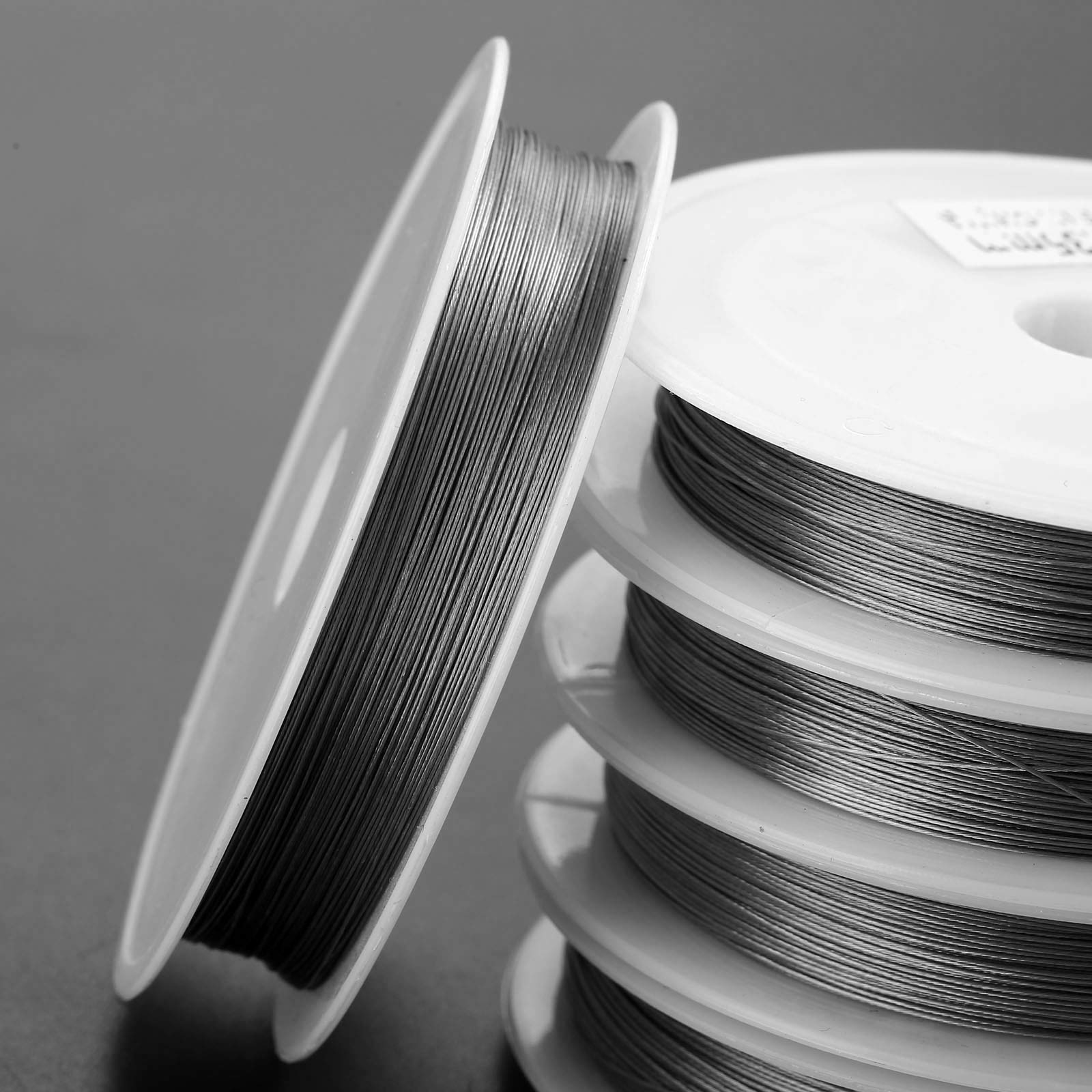 MUXSAM 50M Fishing Steel Wire Sea Fishing Lines 7 Strands Cover Plastic Waterproof