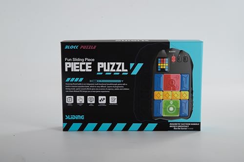 TEMI Super Slide Games Sliding Block Puzzle 500+ Level Slide Puzzle Game Travel Fidget Toys Handheld Games Console Learning Games Brain Teaser Puzzles for All Ages