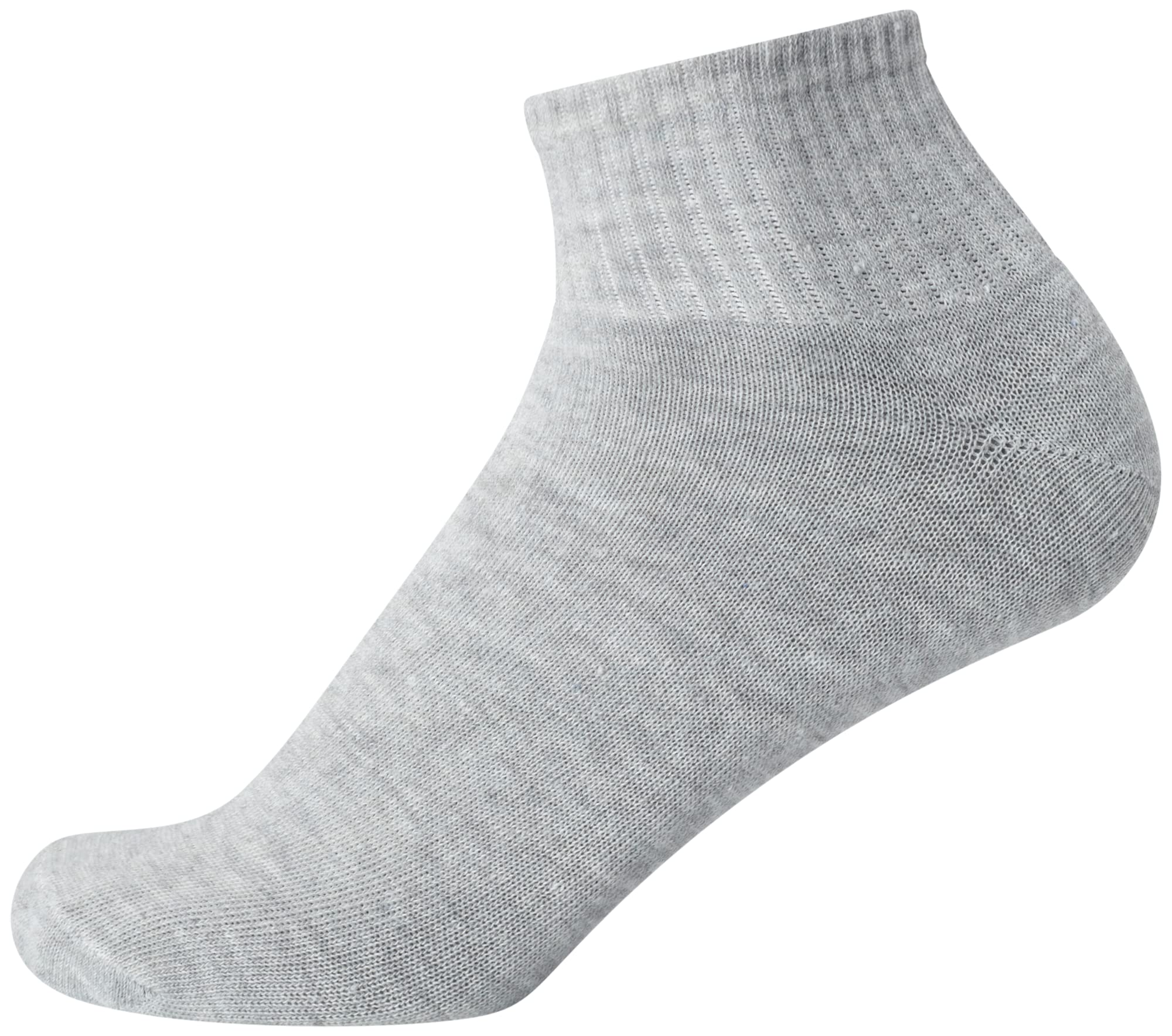 Steve Madden Women’s Socks – 6 Pack Athletic Socks for Women – Performance Cushion Quarter Cut Running Socks, Size 9/11, Black/White/Grey