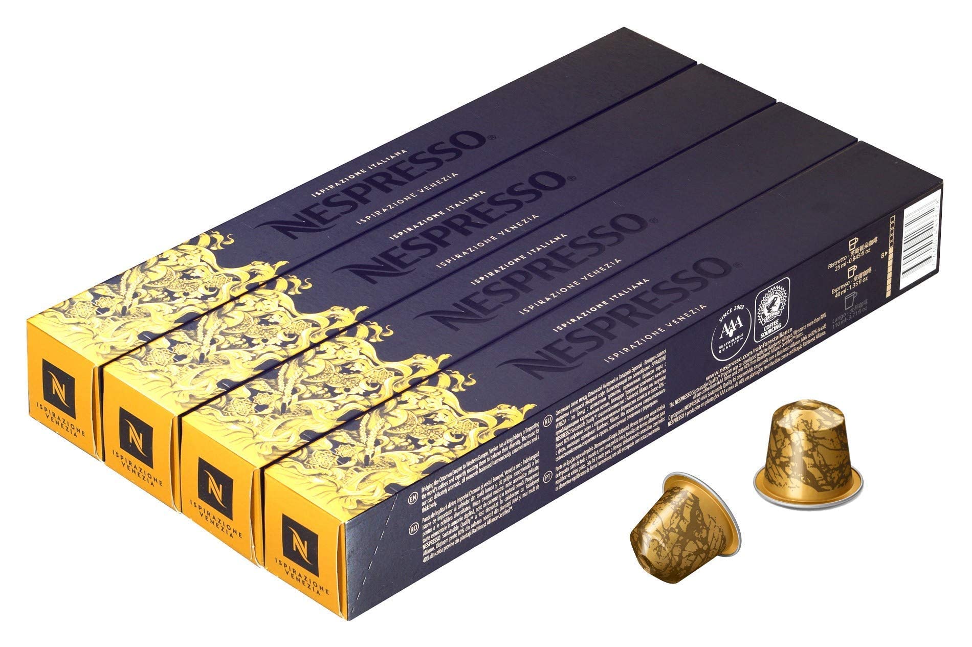 Nespresso OriginalLine (European Version) Ispirazione Italiana: Venezia, 40 Capsules