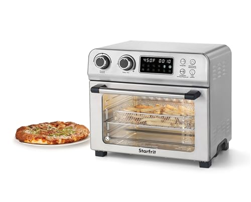 Starfrit Air Fryer Toaster Oven, Silver, Standard