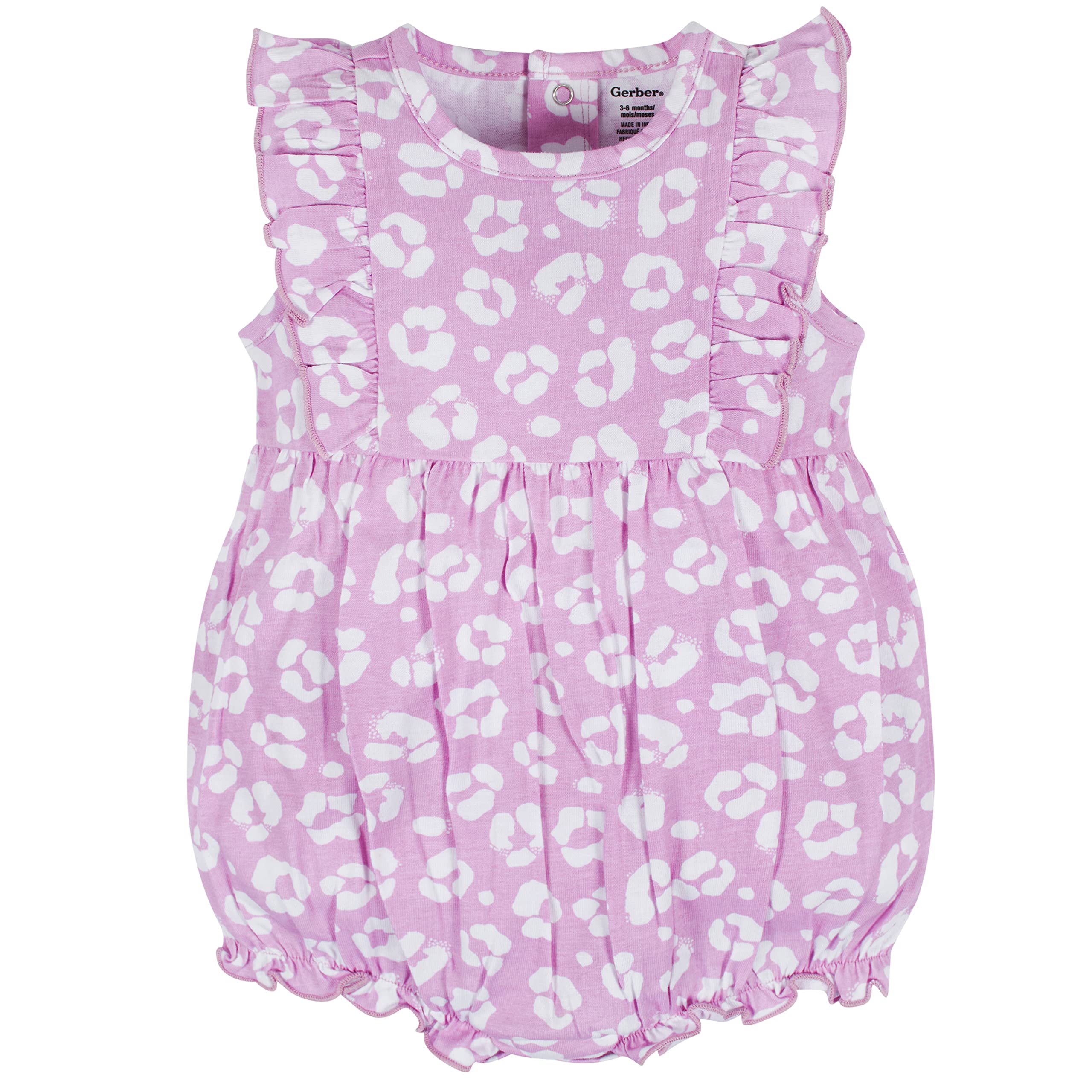 Onesies Brand Baby Girls 3-Pack Romper, Rainbows, 0-3 Months