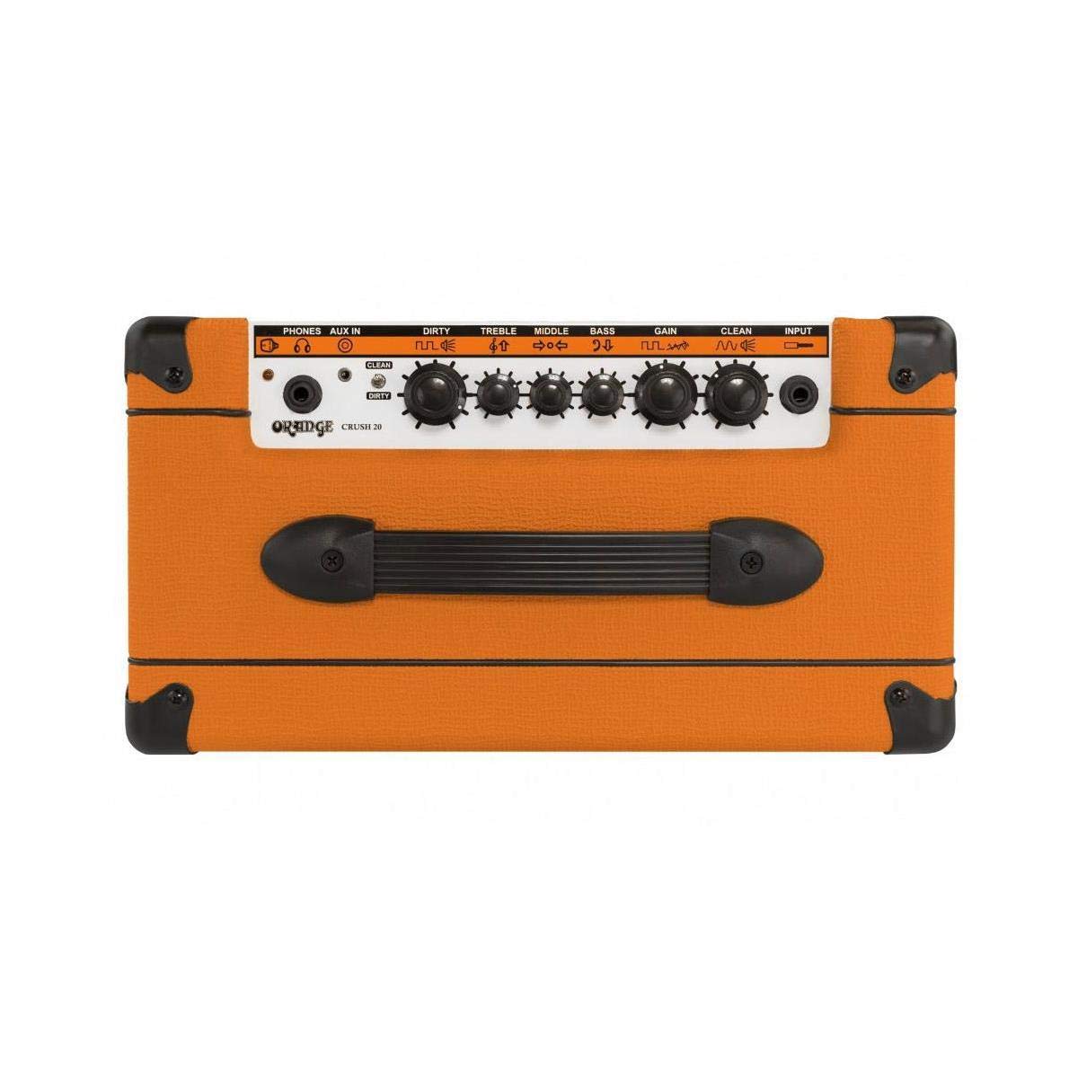 Orange Crush 20 20W 8" 2-Channel Guitar Amplifier and Speaker Combo, Orange