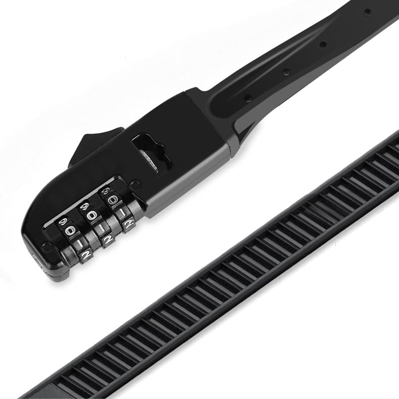 Zip-Tie Bicycle Locks Combo Password Locks Motorcycle Helmet Locks Mountain Bike Cable-tie Locks
