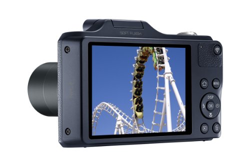 Samsung WB50F 16.2MP Smart WiFi & NFC Digital Camera with 12x Optical Zoom and 3.0" LCD (Black)