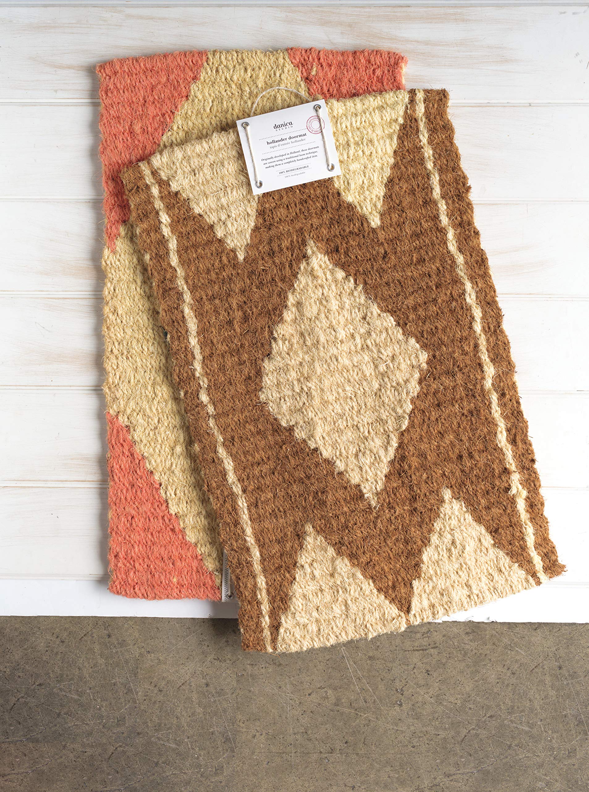 Now Designs Hollander Diamond Doormat, Multicolor