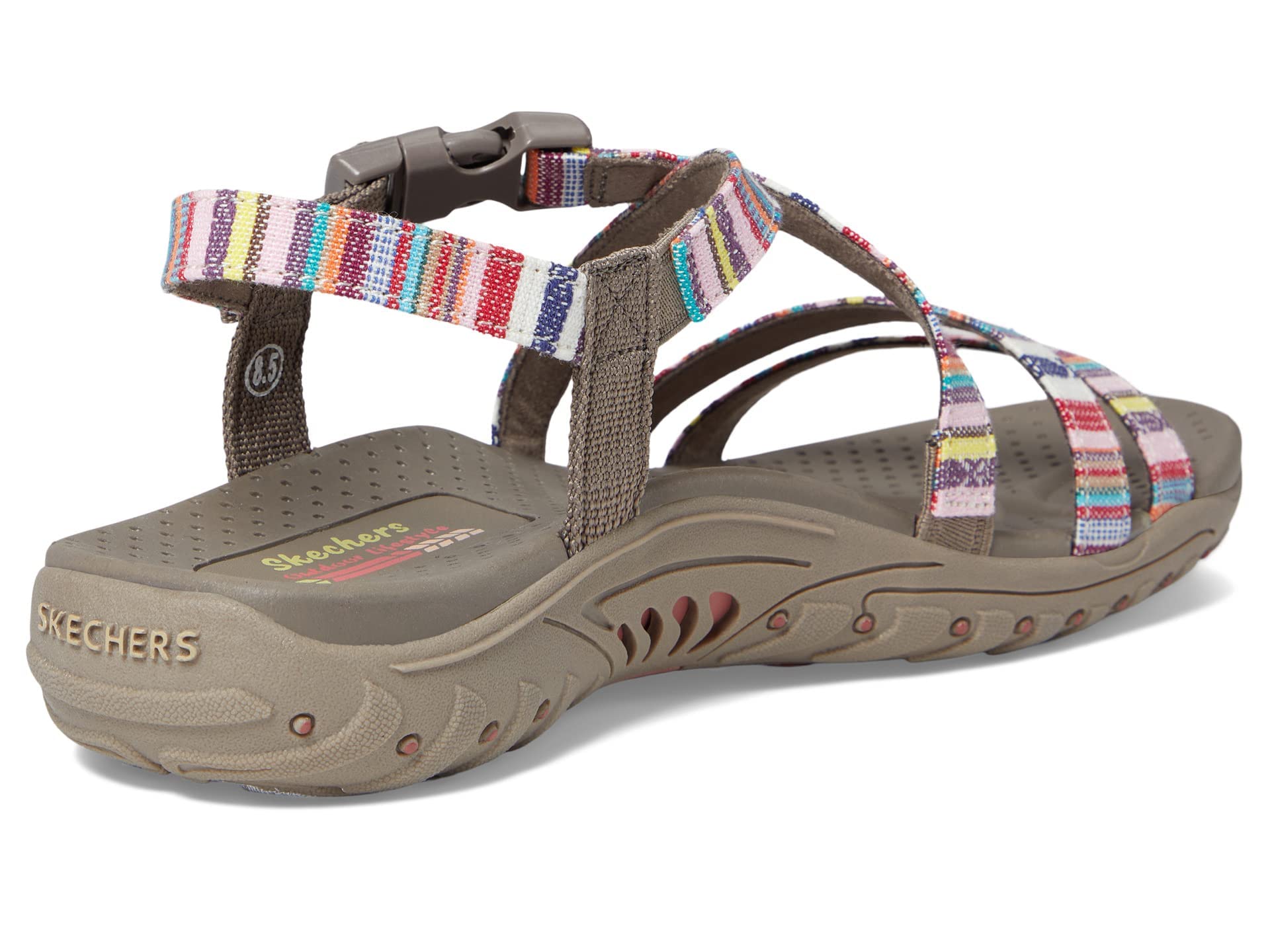 Skechers Reggae - Trail On by Taupe Multi 7 B (M)
