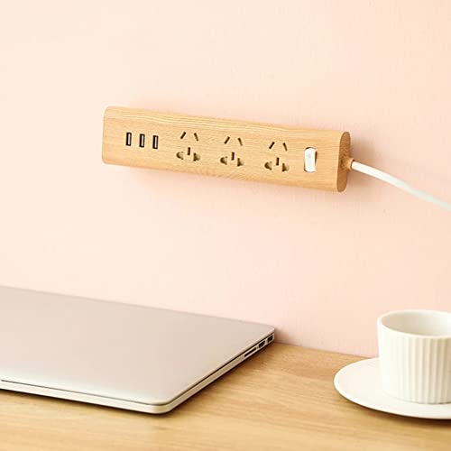 ZUICC 4PCS Self-Adhesive Desktop Socket Fixer,Self Adhesive Power Strip Holder,Plug-in Socket Fixer Bracket Stand,Punch-Free Wall-Mounted Power Strip Holder Mount,Power Strip Wall Mount Fixator