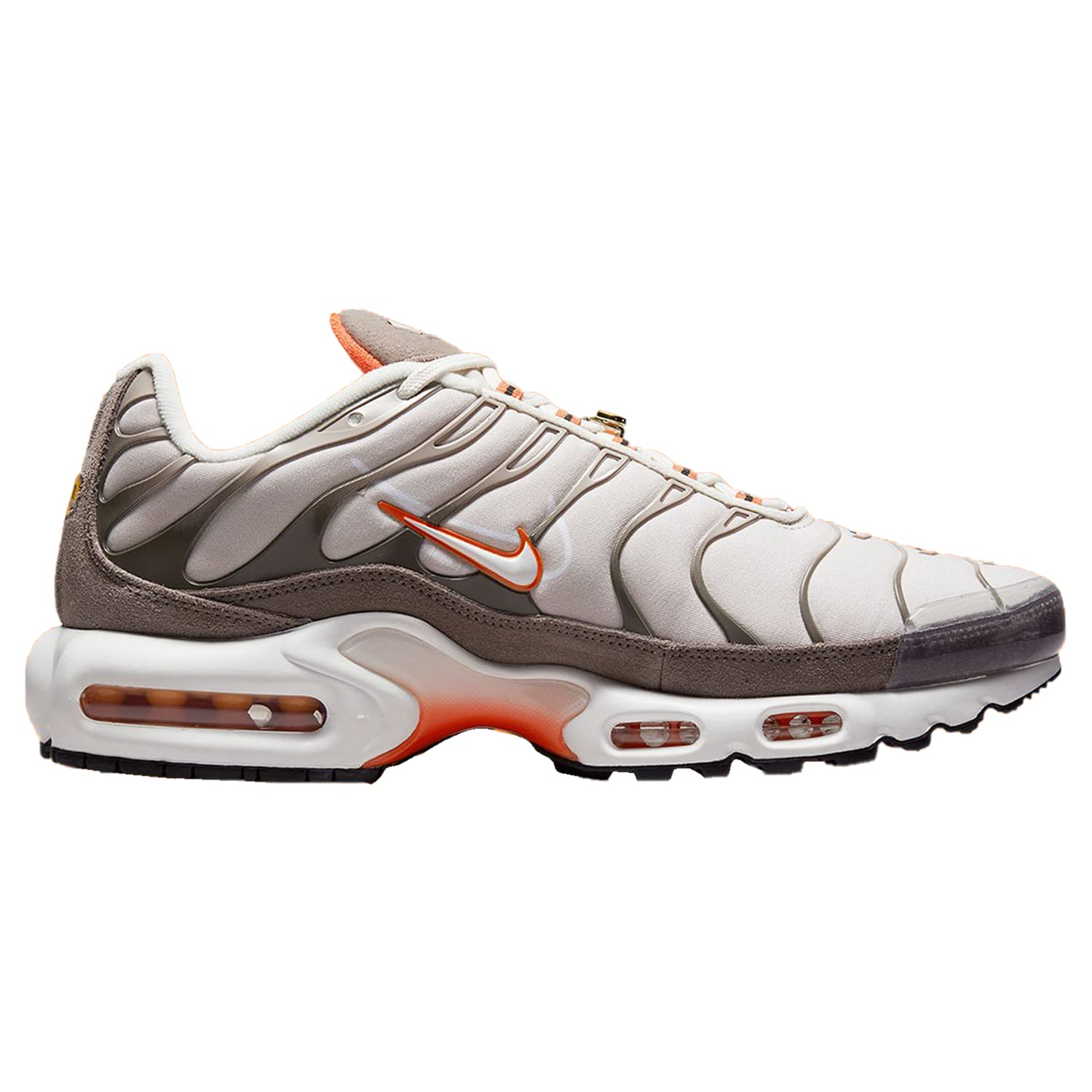 Nike mens Air Max Plus Se Style Db0681, Cream Ii/White-orange-black, 10