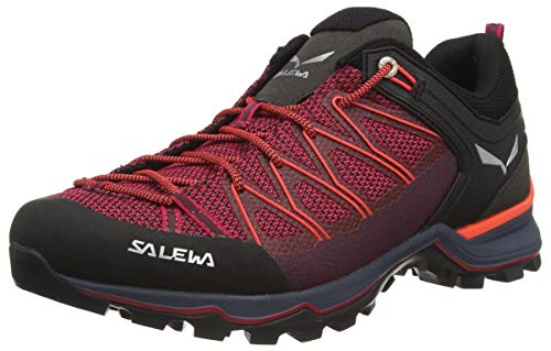 Salewa Women's Trekking & Hiking Boots High Rise Hiking Shoes, Virtual Pink Fluo Coral 6157, 9.5