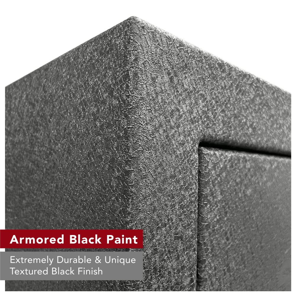 Stealth Essential Gun Safe EGS28 Special Edition FLAG Safe 28 Gun Capacity with 30 Minute Fire Protection California DOJ Approved Black