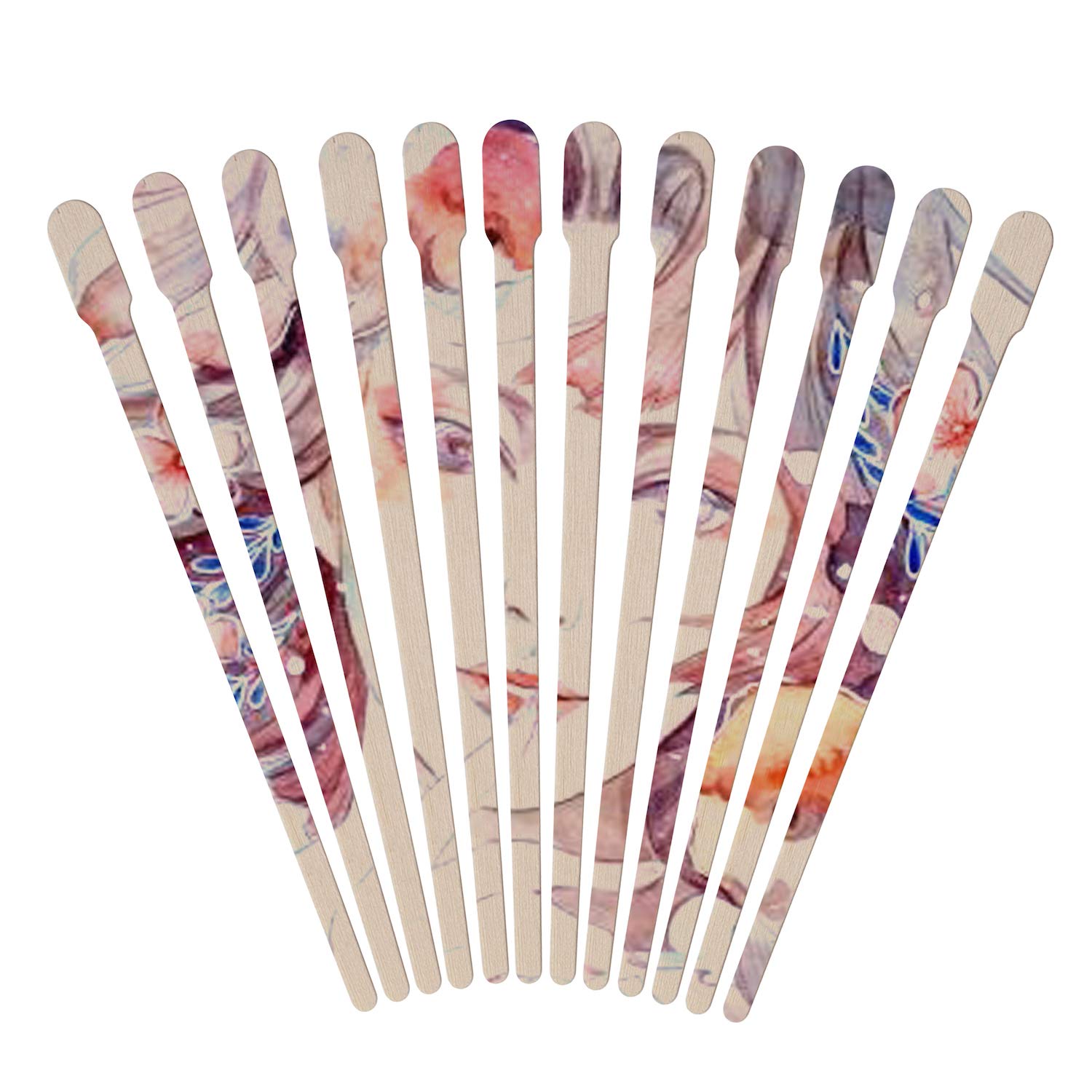ONUPGO 600 Small Wax Sticks Waxing Wood Sticks Spatula Wooden Waxing Applicator Sticks Face & Eyebrows Hair Removal Sticks
