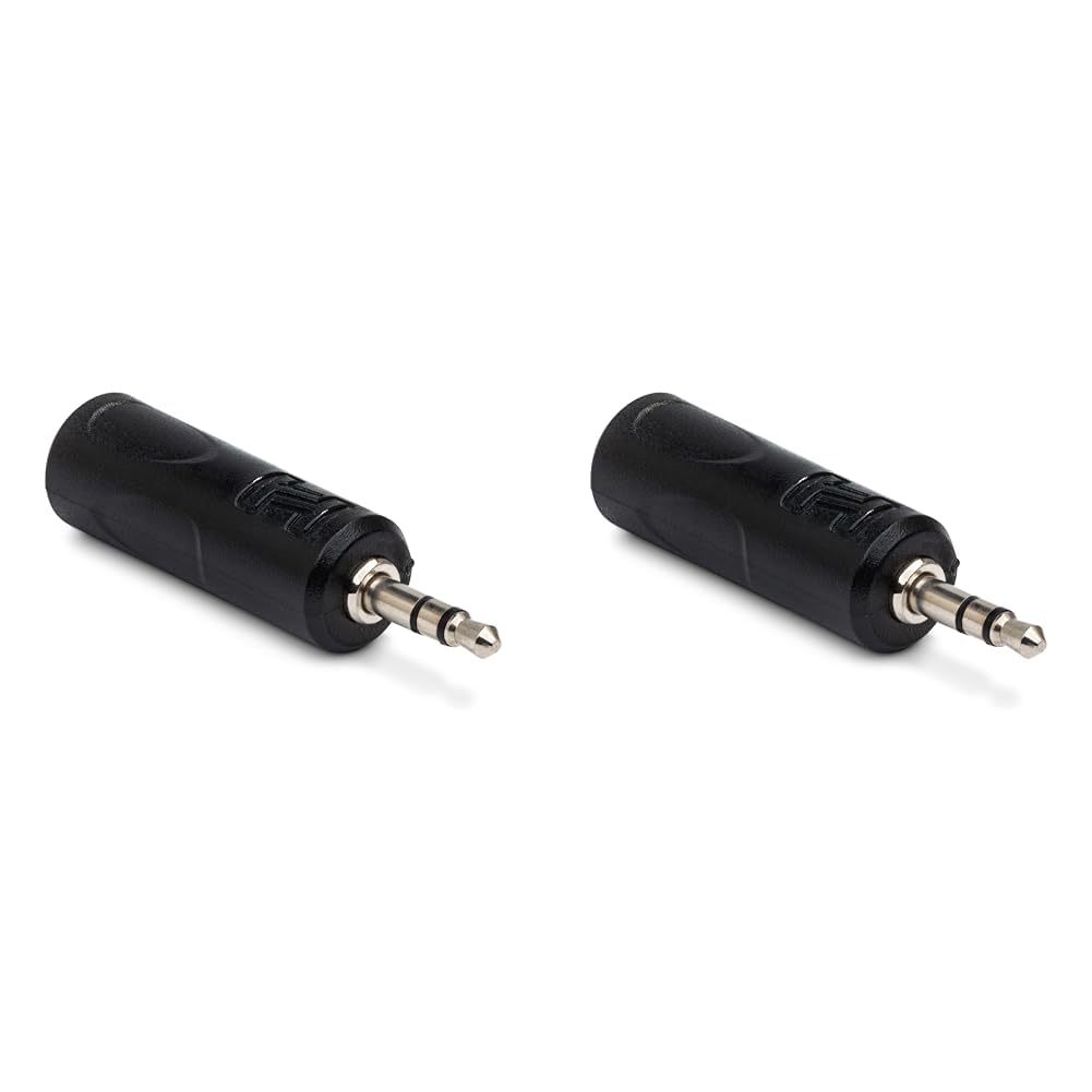 Other Hosa GMP-386 1/4" TS to 3.5 mm TRS Adaptor (Pack of 2)
