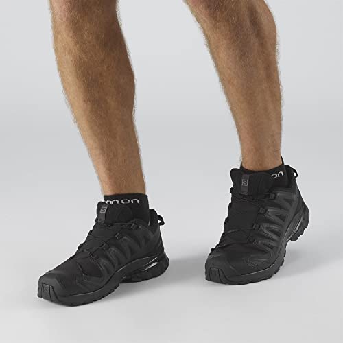 Salomon XA PRO 3D v8 Gore-TEX Trail Running Shoes for Men, Black/Black/Black, 11