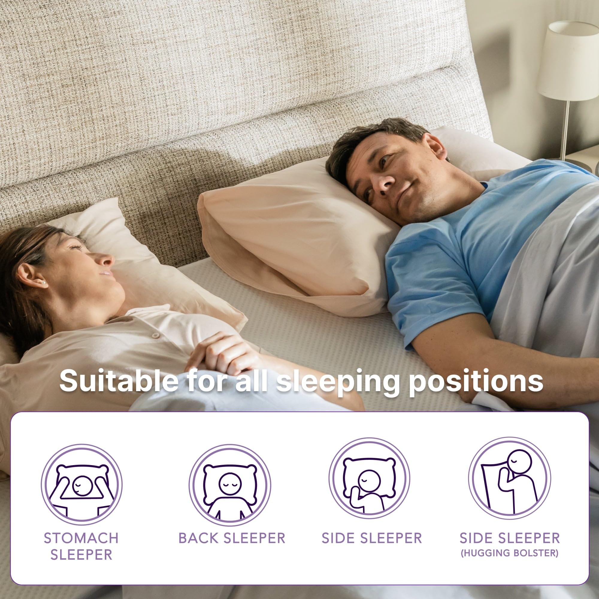NapQueen King Mattress, 12 Inch Charcoal Memory Foam Mattress, King Bed Mattress in a Box, CertiPUR-US Certified, Medium Firm, Breathable Soft Fabric Cover