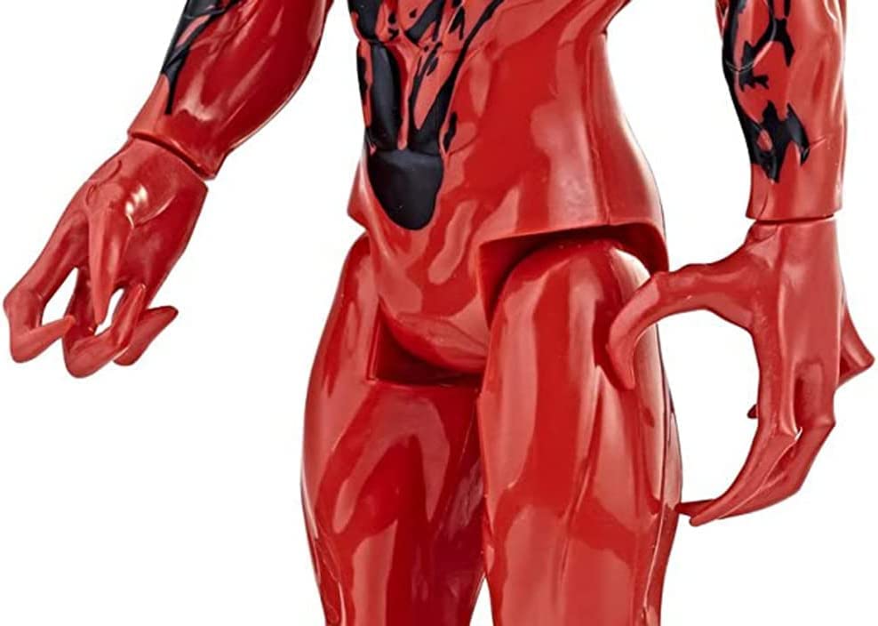 Venоm Titan Hero Series -Cɑrnage Action Figure - 12 inch Cɑrnage Toy Y