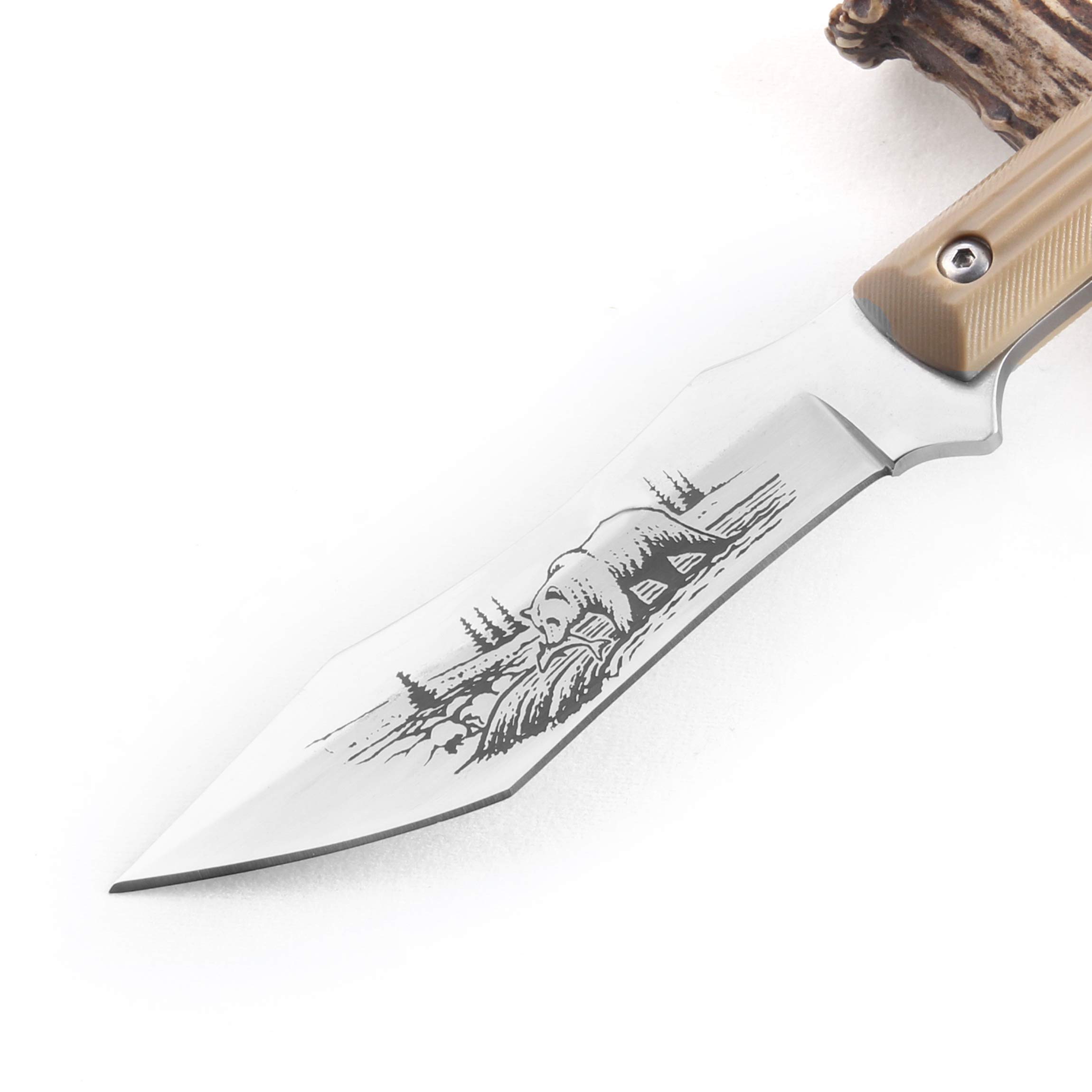 Perkin FBX2 Hunting Knife with Sheath