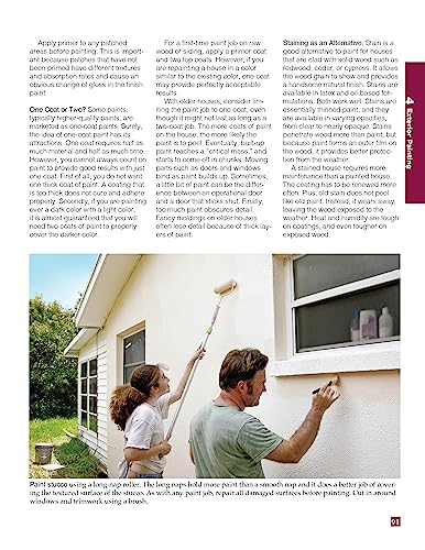 Painting: Interior and Exterior Painting Step by Step (Creative Homeowner) Beginner-Friendly Guide - Repair and Prep Surfaces, Select Equipment, Paint Like a Pro, Tips, and More (Home Improvement)
