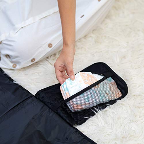 Portable Changing Pad Diaper Bag β Premium Quality Baby Changing Pad Baby Diaper Bag β Sleek, Chic, Zip-Apart Portable Diaper Changing Pad Diaper Clutch w/Zip Storage, Smart Handles and Wipe Pockets!