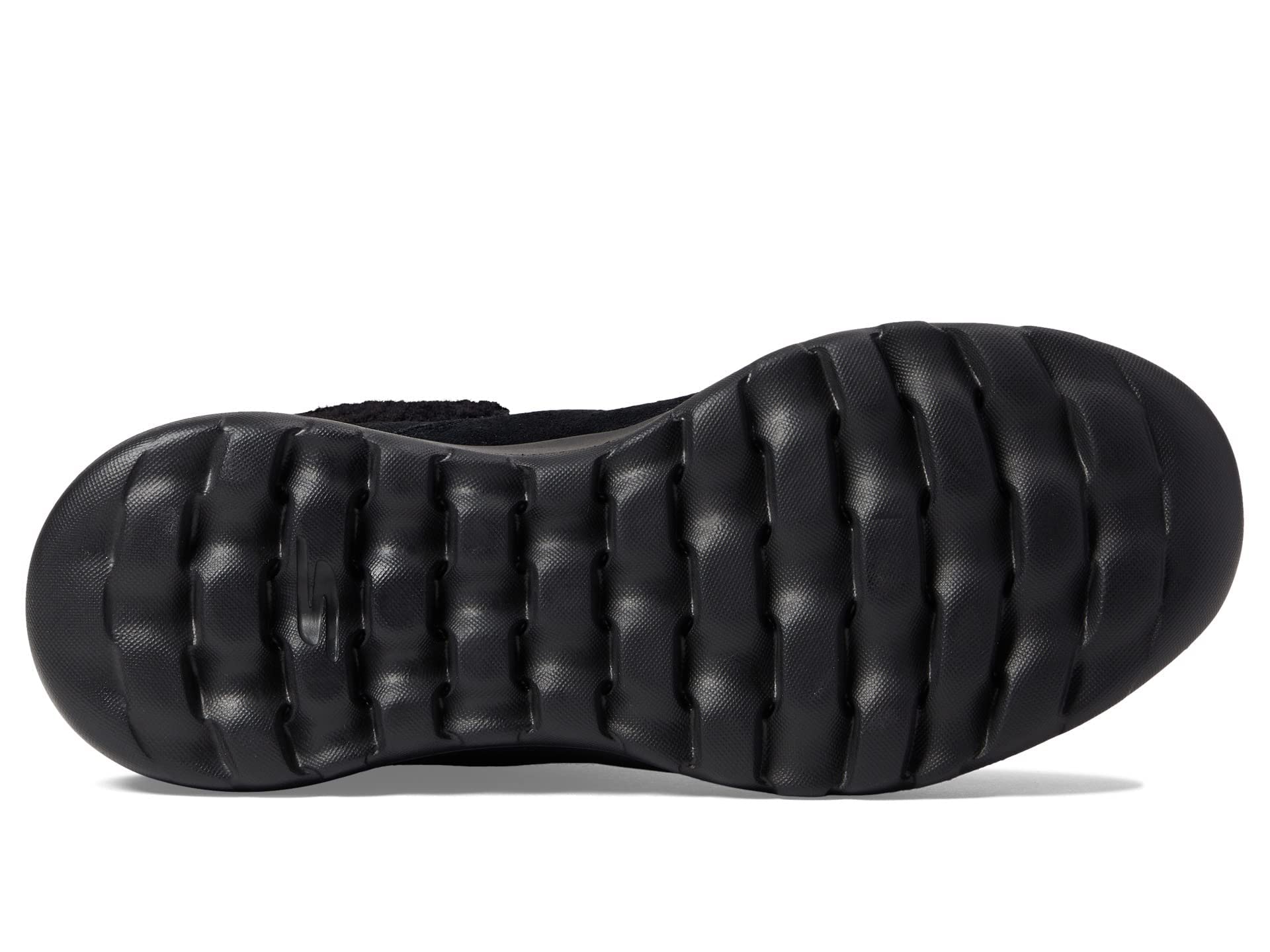 Skechers Women's ON-The-GO Joy-Happily Cozy Mid Calf Boot, Black/Black, 8.5