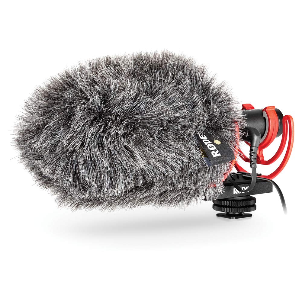Rode VideoMic NTG Shotgun Vlogging Podcasting Microphone WS11 Windshield & Wide Mouth Case Bundle