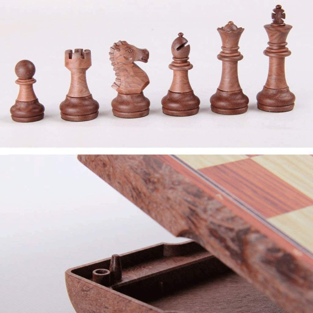 Upgraded Magnetic Chess Set, Chess Board Game Set, Including Adult Handmade Chess Pieces and Storage Slots