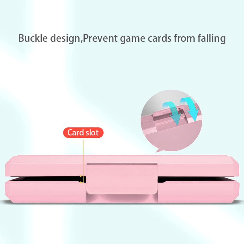 VASYITSO Switch Game Card Case, Protective Game SD Card Storage Cartridge for Switch OLED/ Switch Lite, [Shockproof] 12 Slots Switch Shell Holder
