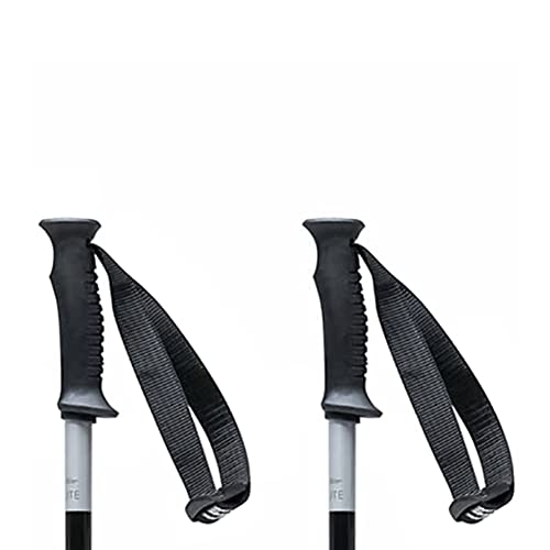 Swix Winter Sports Recreation Competition Alpine Skiing Groomed Trail Techlite Ms SMU Performance Aluminum Poles, 130cm