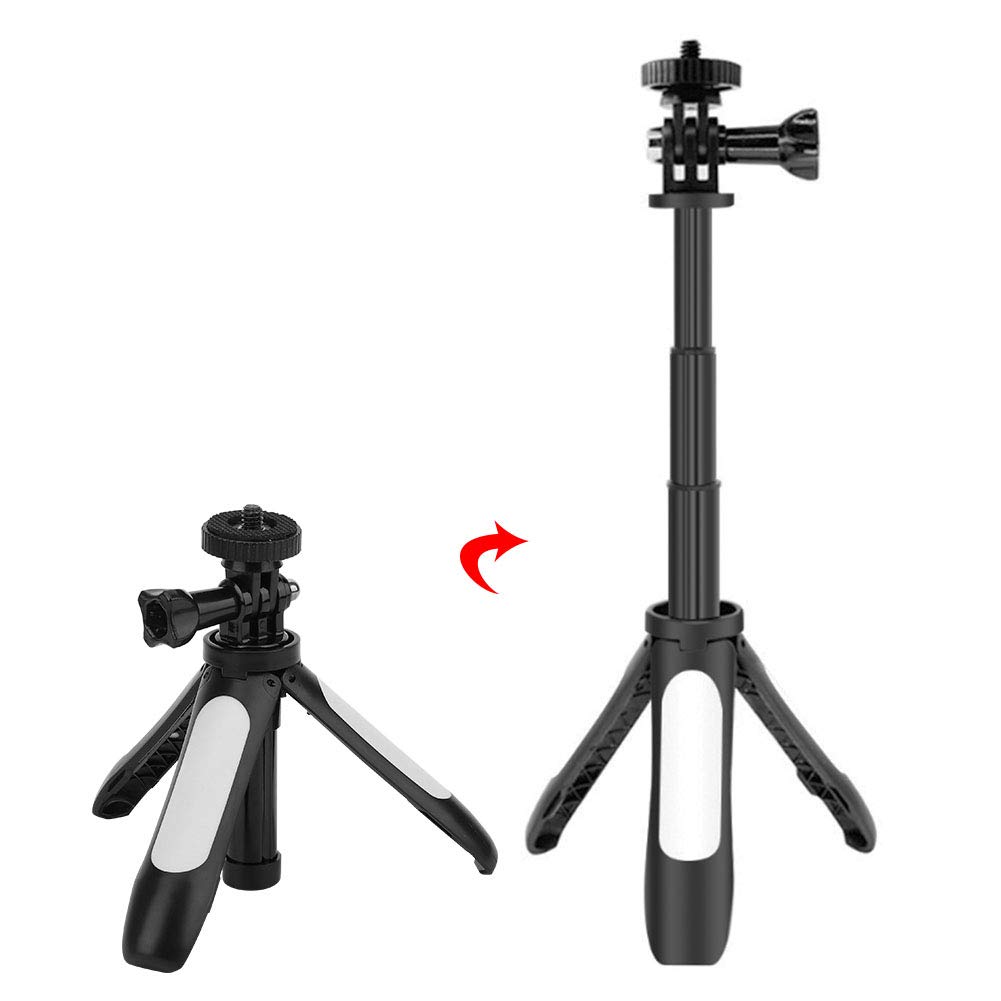 Romantic Valentine's Day Tripod for DJI, Leftwei Compact Design Action Camera Tripod Wear-Resistant Tripod Durable Solid for Action Camera and Most Action Cameras
