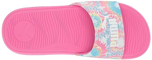 PUMA Women's COOL CAT 2.0 Slide Sandals, Phlox Pink-Puma White, 11