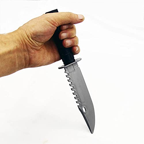 zonzxcv 2 Pcs Toy Plastic Dagger Fake Knife Not Sharp Safety Won't Hurt Tength 9 Inch (Without Ring)