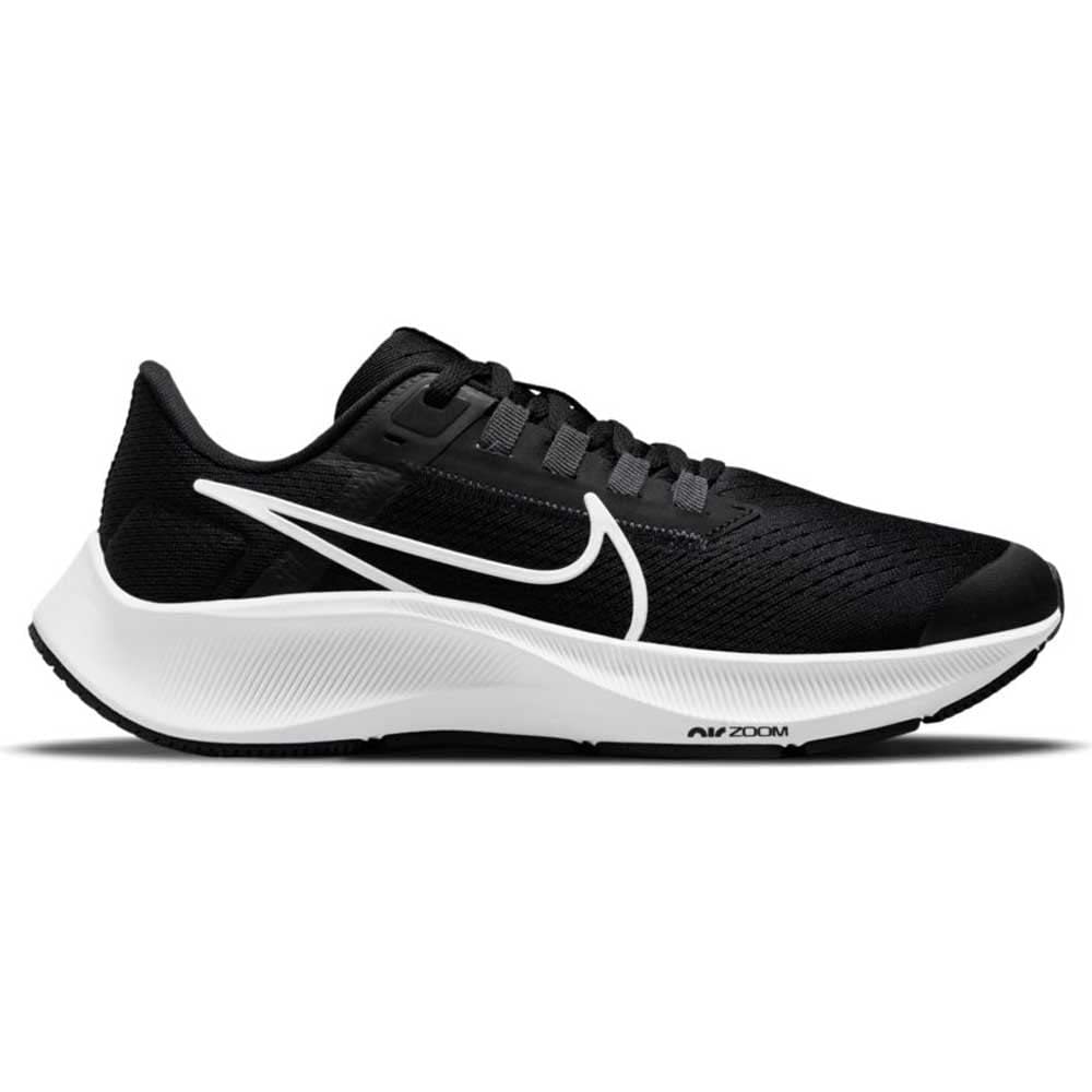 Nike Boy's Air Zoom Pegasus 38 (Little Kid/Big Kid) Black/White/Anthracite/Volt 6.5 Big Kid M