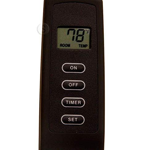 SkyTech SKY-1420T/LCD-A Fireplace Remote, Black