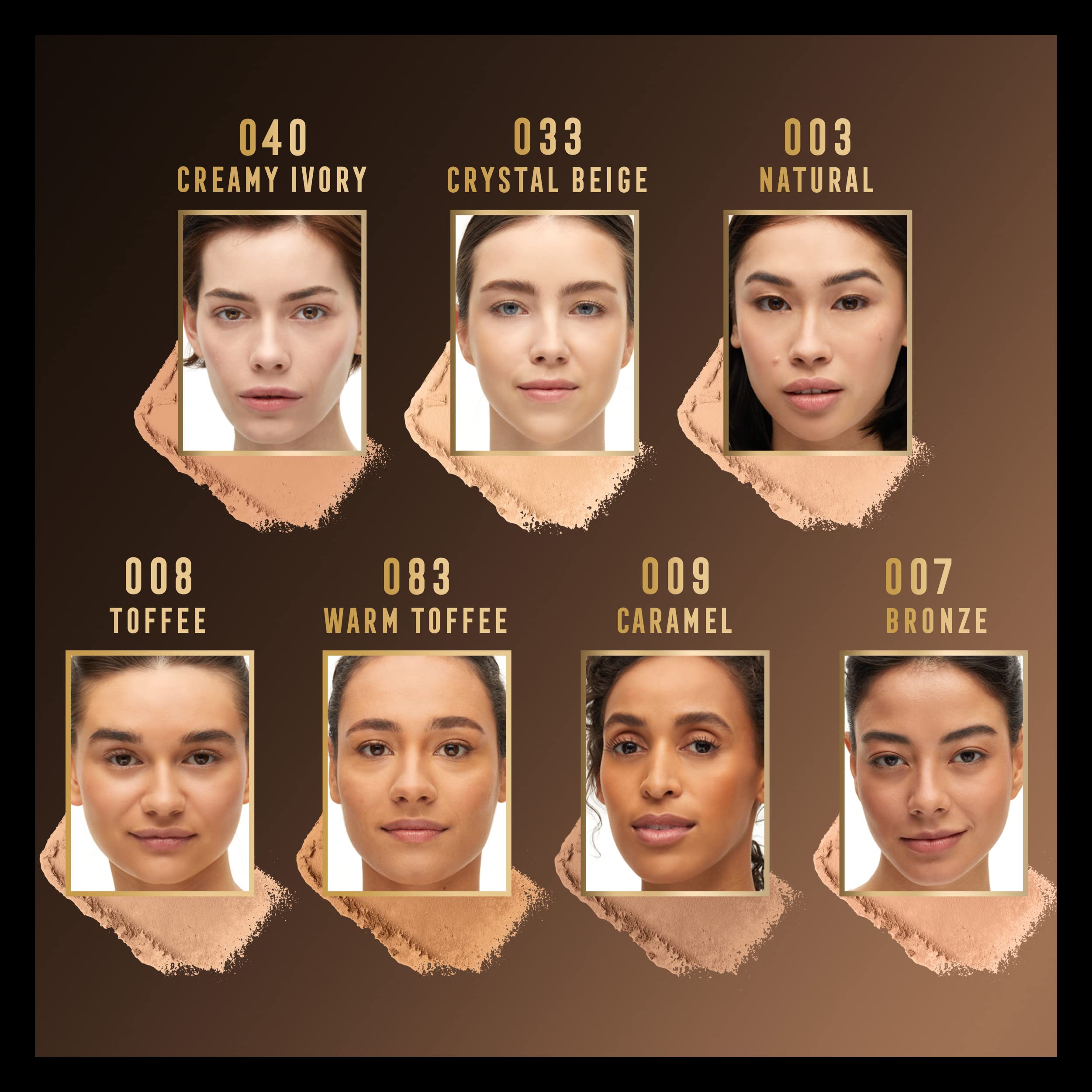 New Max Factor Facefinity Compact Foundation SPF20-09 Caramel