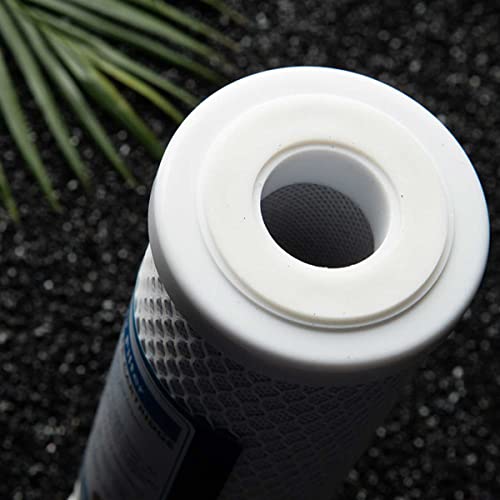 SWALLE 10β x 2.5β Water Filter Replacement Cartridges - CTO Filter Cartridge Fits Standard 10 inch Whole House Water Filter Systems - Reducing up to 99% Chlorine - Pack of 4