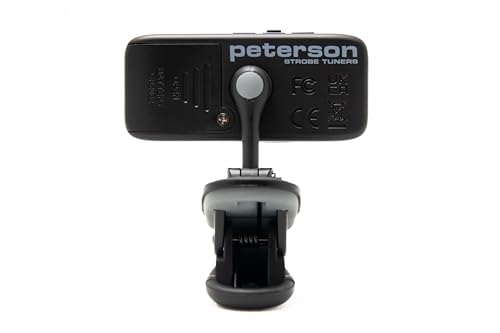 Peterson StroboClip HD Clip-On Tuner | Guitar, Bass, Violin, Ukulele, Harp, Brass, Woodwind, Orchestral