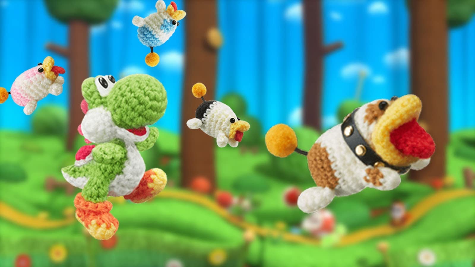 Poochy & Yoshi's Woolly World - Nintendo 3DS Standard Edition