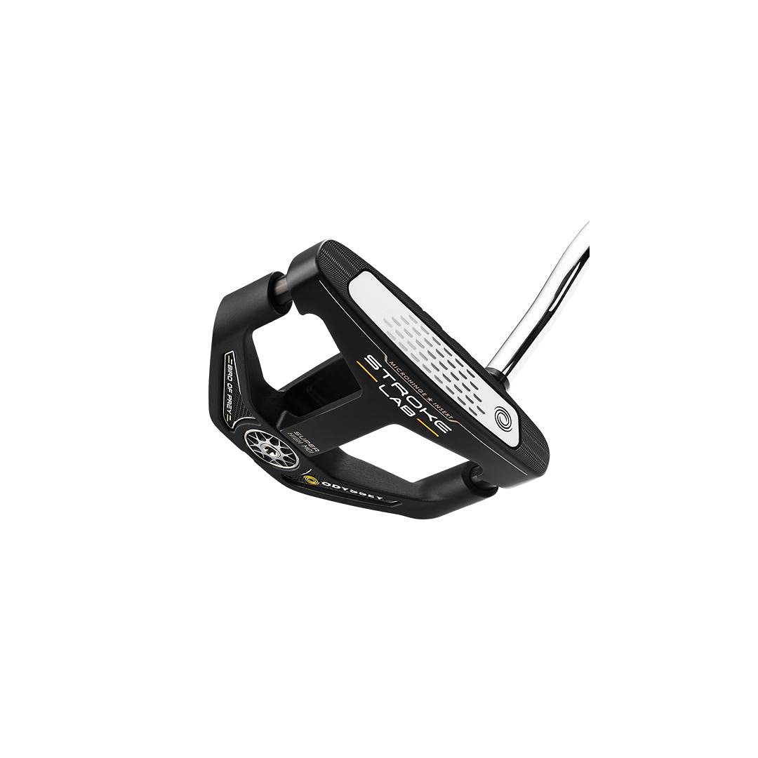 Odyssey Stroke Lab Black Putter (Right, 34", Bird of Prey, Oversize Grip)