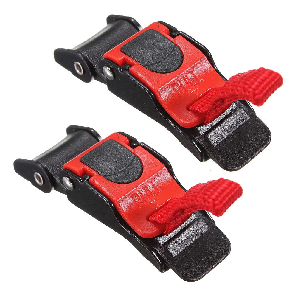 RMISODO 4 Pieces Motorcycle Helmet Buckles Clip Plastic Motor Bike Speed Chin Strap Quick Release Buckle Chin Strap Replacement Buckles Button Pull Buckles for Crash Helmet