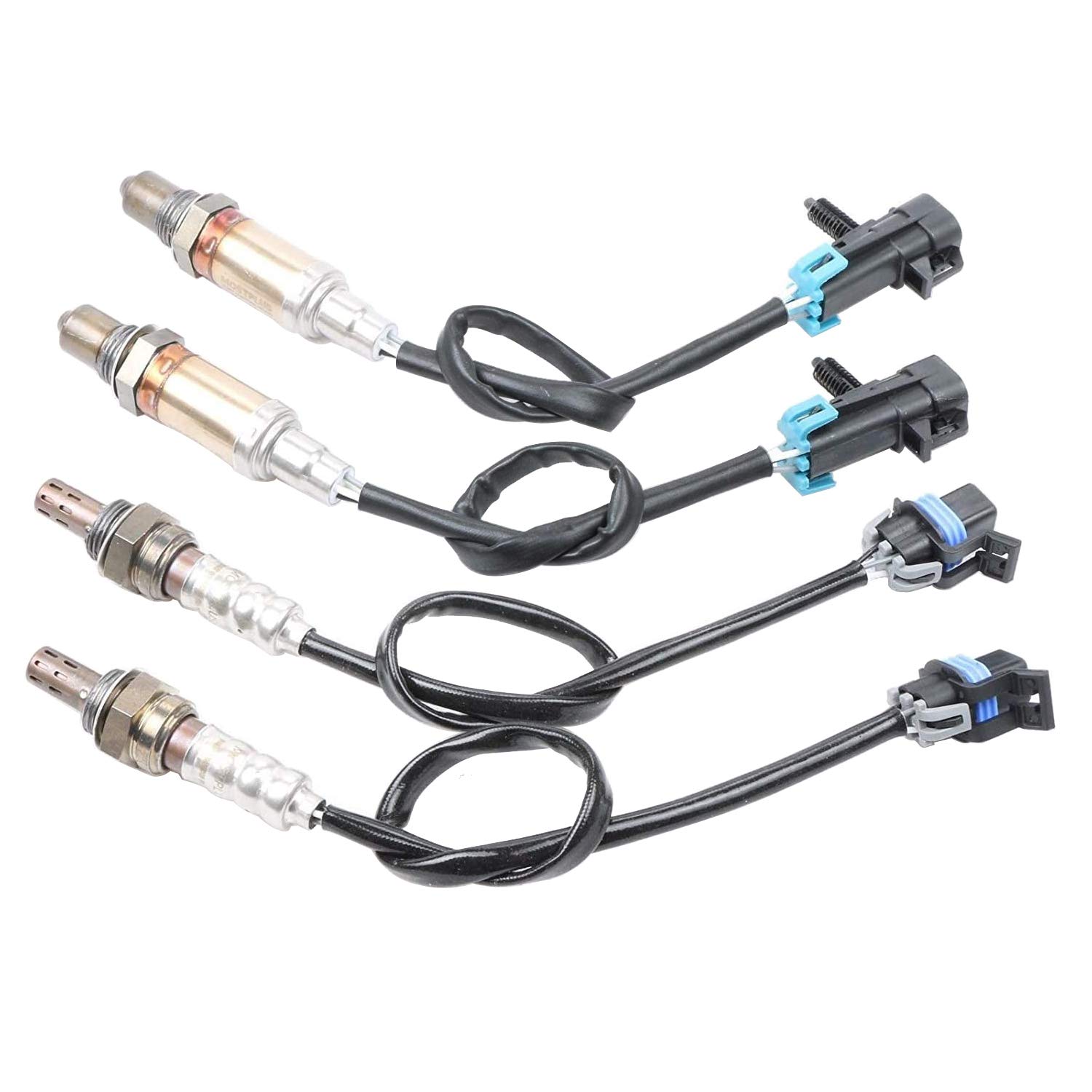 MOSTPLUS 4PCS Downstream Upstream Oxygen Sensor Compatible with 06-07 Chevrolet Silverado 1500 Avalanche Suburban Tahoe Replace 234-4337 234-4018 234-4112