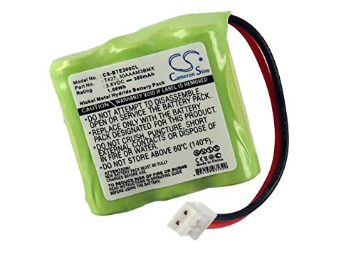 Velrgt 300mAh Replacement Battery Compatible with Binatone E3300 Quad E3300 kompatibel Commodore CT300