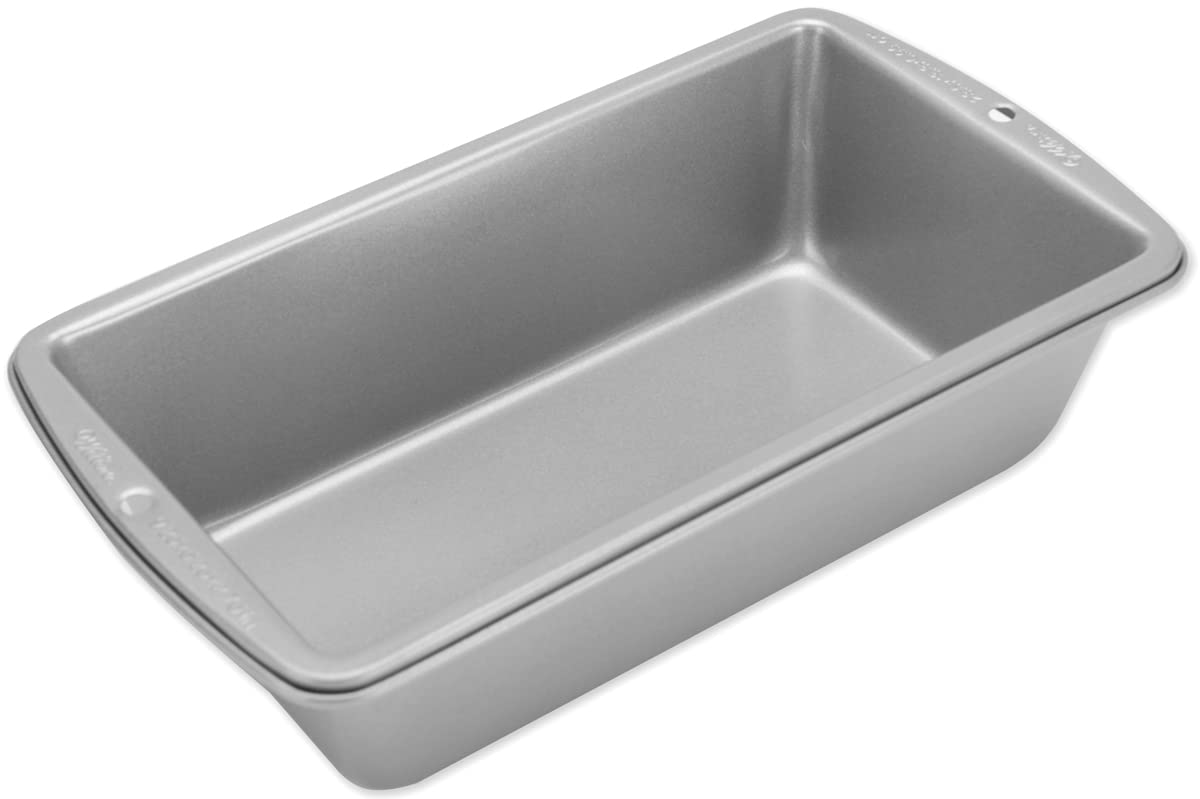 Wilton 070896590510 Recipe Right Large Loaf Pan, STANDARD, Steel